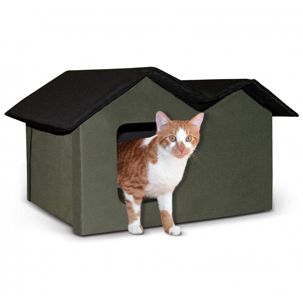 Polyester Large Kitty House for Indoor or Outdoor Use