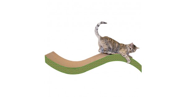 Curved Cat Scratcher Lounge for Big Kitties